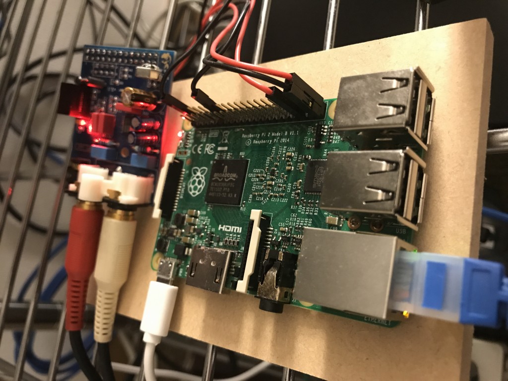 Moode AudioでRaspberry Pi2+Raspberry Pi1用DACを鳴らそう | 徒労日記